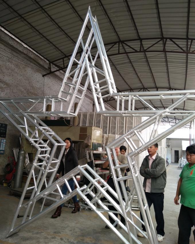 Fashion 4m Diameter Aluminum Material Star Truss Spigot Lighting Truss ...