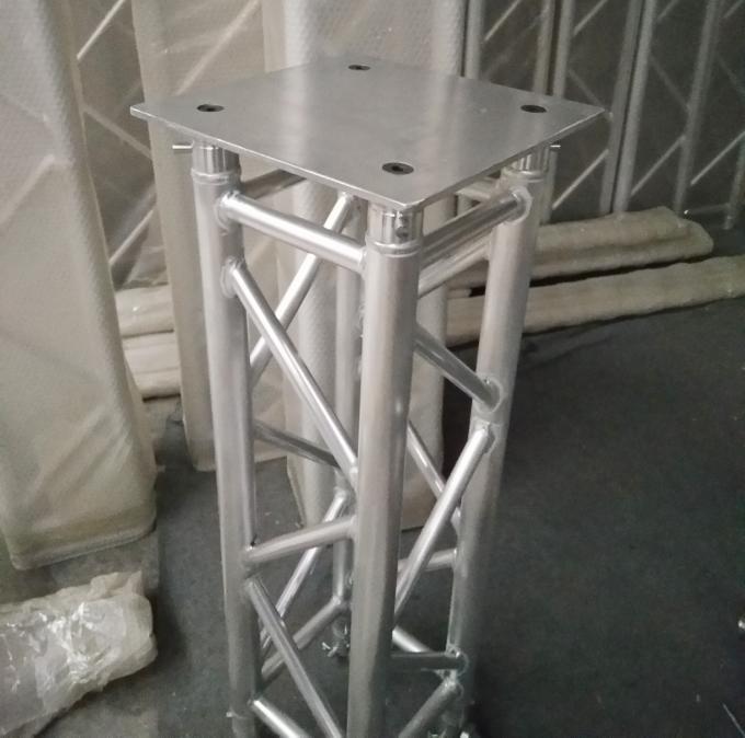 350*350*8mm Aluminum Spigot Plate Table for Beam Lights on 1 Meter Truss