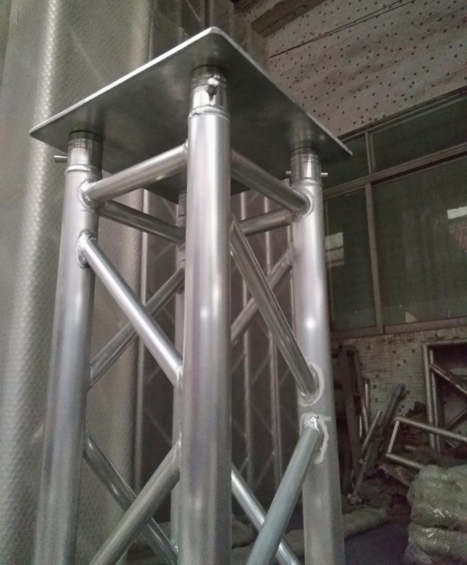 350*350*8mm Aluminum Spigot Plate Table for Beam Lights on 1 Meter Truss