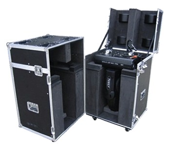 10mm Plywood Rack Flight Case , Musical Instrument Carrying Case