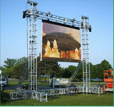 Customized Aluminum Truss Lighting Truss Stands For Truss LED Screen